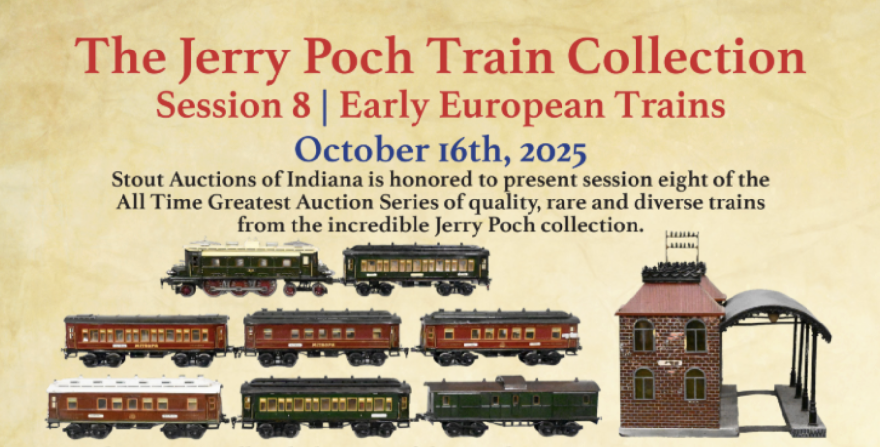Early European Train, Jerry Poch Train Collection Session 8 - Marklin Stop